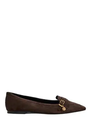 TOD'S Suede Loafers - Brown