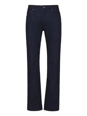 Etro Jacquard Cotton-blend Slim Pants - Blue