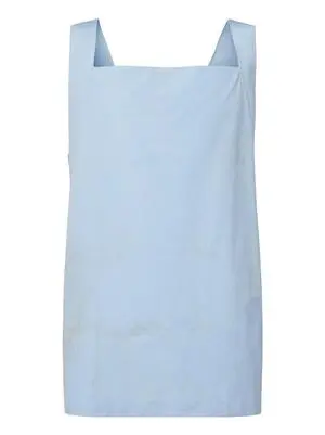 Prada Printed Cotton Top - Blue