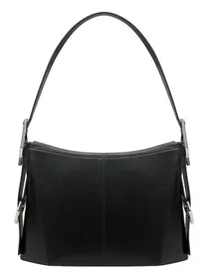 PREV Kiara Maxi Bag In Plant-based Leather - Black