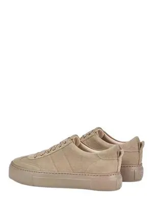 Agl Cecilia Grosgrain-lace Sneakers - Neutrals