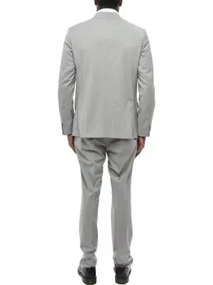 Corneliani Single-breasted Notch-lapel Suit - Grey