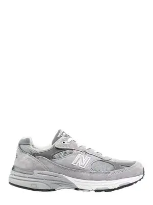 NEW BALANCE Logo Patch Lace-up Sneakers - Grey