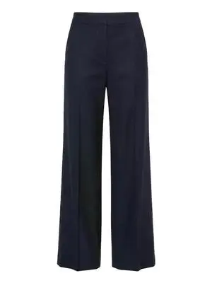 SA SU PHI Tuxedo Pressed-crease Trousers - Blue