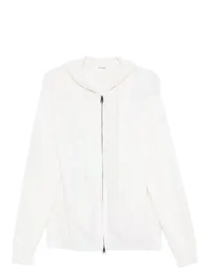 LISA YANG Emerson Zip-fastening Hoodie - Neutrals