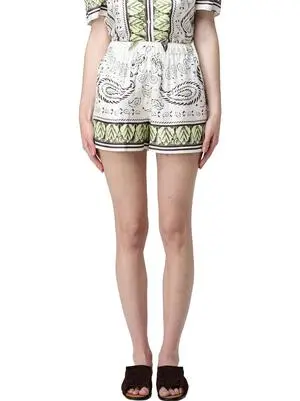 Tory Burch Printed Silk Shorts - Multicolor