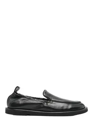 Studio Nicholson Leather Loafers - Black