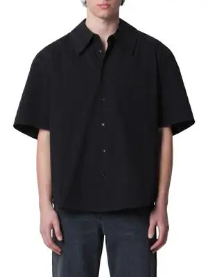 Séfr Cotton Casual Shirt - Black