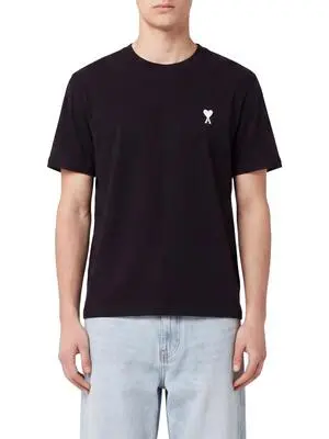 AMI Paris T-shirt Colour - Black