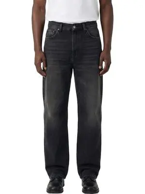 HAIKURE Cotton Denim 5-pocket Jeans - Black