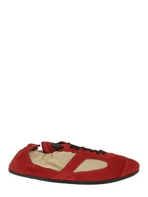 Proenza Schouler Soft Track Suede And Nylon Sneakers - Red