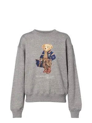 Polo Ralph Lauren Polo Bear Cotton-blend Sweatshirt - Grey