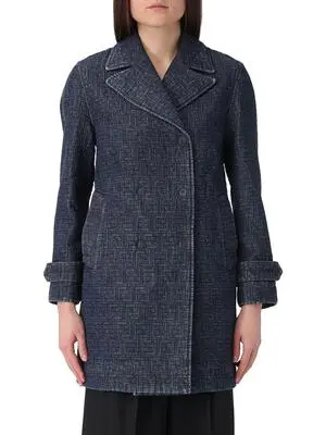 Fendi Double Breasted Jacket - Blue