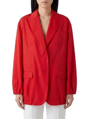Fendi Viscose Single-breasted Blazer - Fuchsia