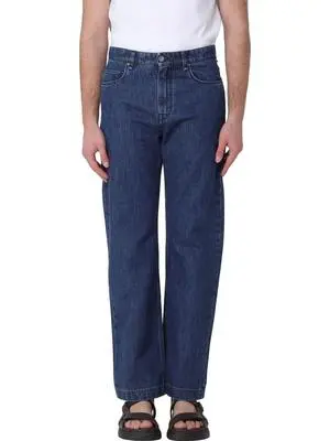 Fendi Straight Leg Denim Jeans - Blue