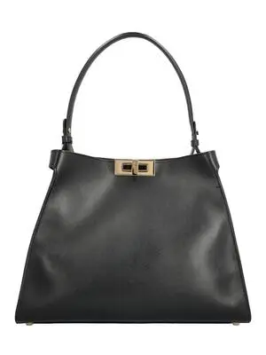 Fendi Way Medium Tote Bag Black
