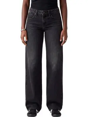 LEVI'S Levi's Flora Low-Rise Straight-Leg Jeans