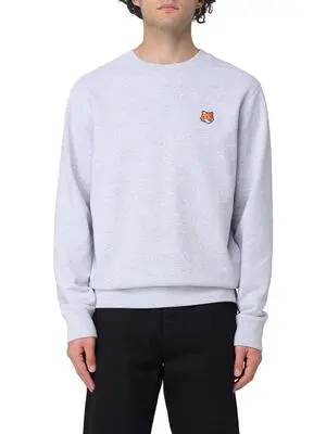 Maison Kitsuné Embroidered Fox Head Sweatshirt - Grey