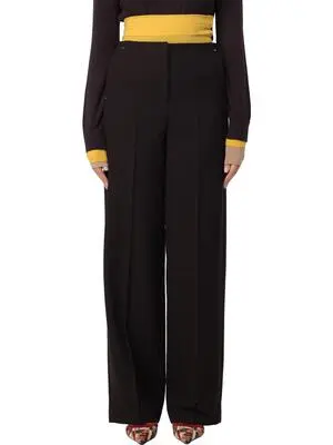 Fendi Tailored Wide Leg Trousers - Wine