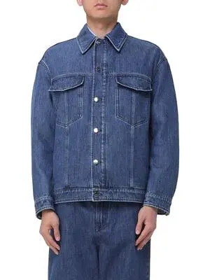 Fendi Cotton Denim Shirt Jacket - Blue
