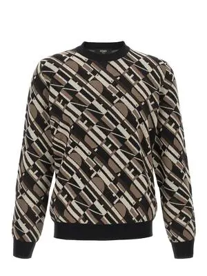 Fendi Jacquard Knit Jumper - Multicolor