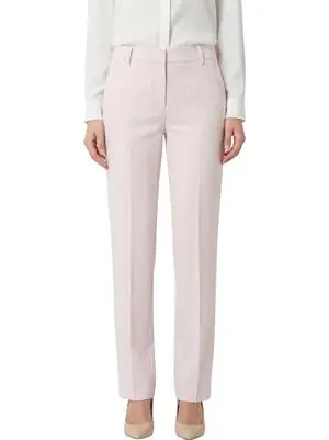 Federica Tosi Tailored Polyester Trousers - Nude