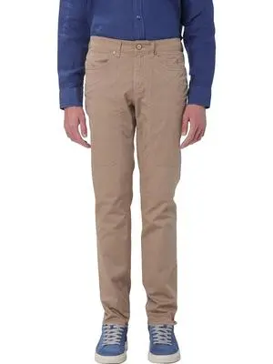 JECKERSON Slim Fit Stretch Cotton Pants - Sand