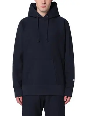 Champion Navy Cotton Hoodie - Blue