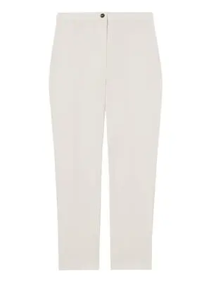 Marina Rinaldi Straight Tailored Trousers - Neutral