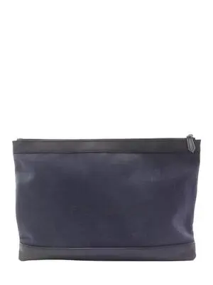 Balenciaga 2000s Clip Clutch Bag - Blue