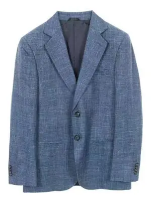 Giorgio Armani 2000s George Tailored Jacket - Blue