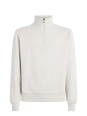 Polo Ralph Lauren Polo Pony Quarter-zip Sweatshirt - Grey