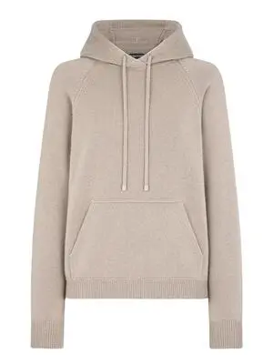 TOM FORD Cashmere Blend Hoodie - Beige