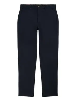 Barbour Sateen Tailored Trousers - Navy