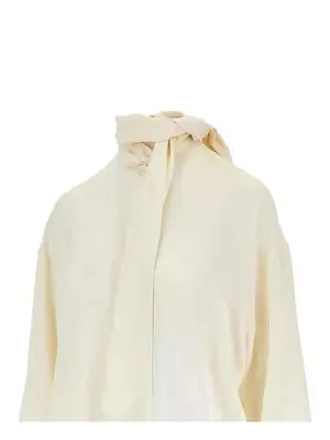 Etro Silk-blend Jacquard Shirt With Paisley Motif - Neutrals