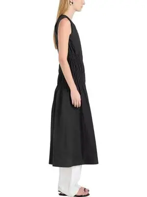 Proenza Schouler White Label Jenna Tiered Midi Dress - Black