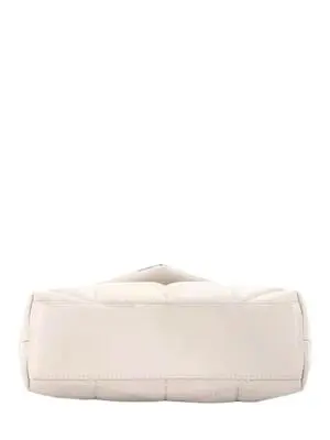Saint Laurent Loulou Puffer Quilted Leather Mini Crossbody Bag - Neutrals