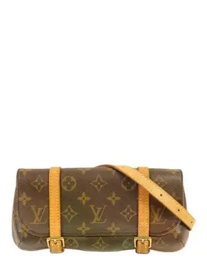LOUIS VUITTON Monogram Pochette Marelle Shoulder Bag - Brown