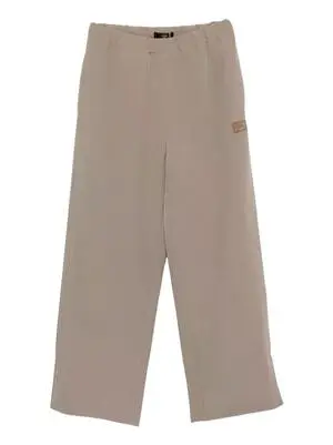 Amiri Elasticated-waistband Wide-leg Trousers - Neutrals