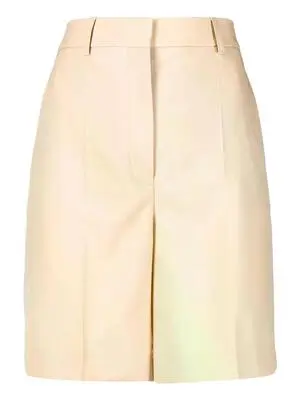Stella McCartney High-waisted Tailored Shorts - Neutrals