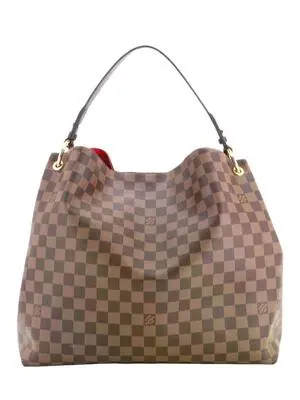 LOUIS VUITTON Graceful Handbag Damier Mm Hobo Bag - Brown