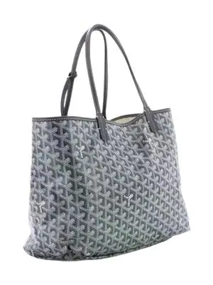 Goyard Saint Louis Coated Canvas Pm Tote Bag Grey