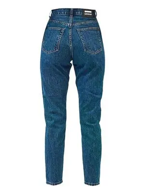 DR. DENIM Nora Cropped Jeans - Blue