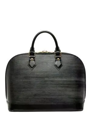 LOUIS VUITTON 2004 Epi Alma Pm Handbag - Black
