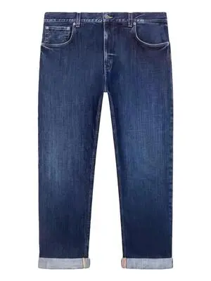 DONDUP Ervin Whiskered Jeans - Blue