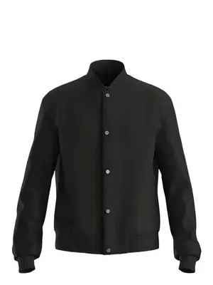 BOSS Monogram Pattern Water-repellent Jacket - Black