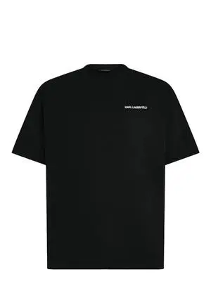 Karl Lagerfeld Après Ski Club Logo T-shirt - Black