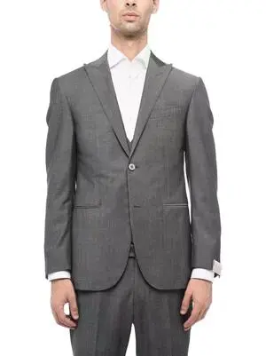 Corneliani Single-breasted Three-piece Suit - Grey