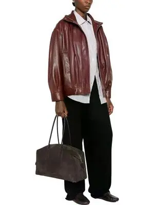 DEMELLIER Stockholm Suede Shoulder Bag - Brown