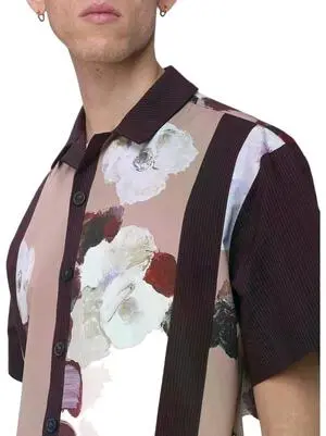 Antonio Marras Rose Floral-print Shirt - Neutrals